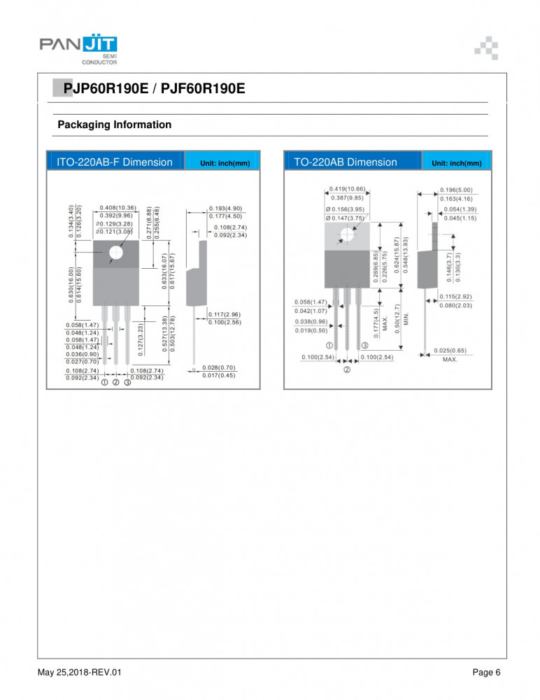 PANJIT datasheet page 6