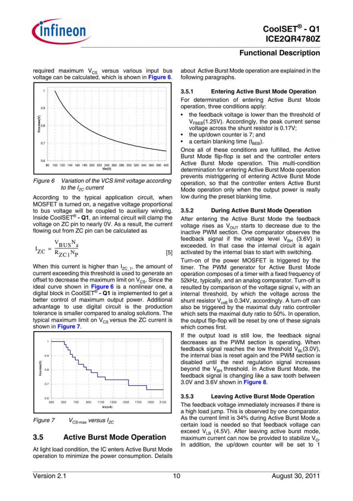 ICE2QR4780Z datasheet page 10