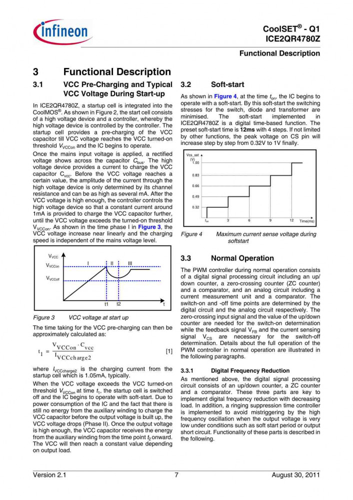 ICE2QR4780Z datasheet page 7
