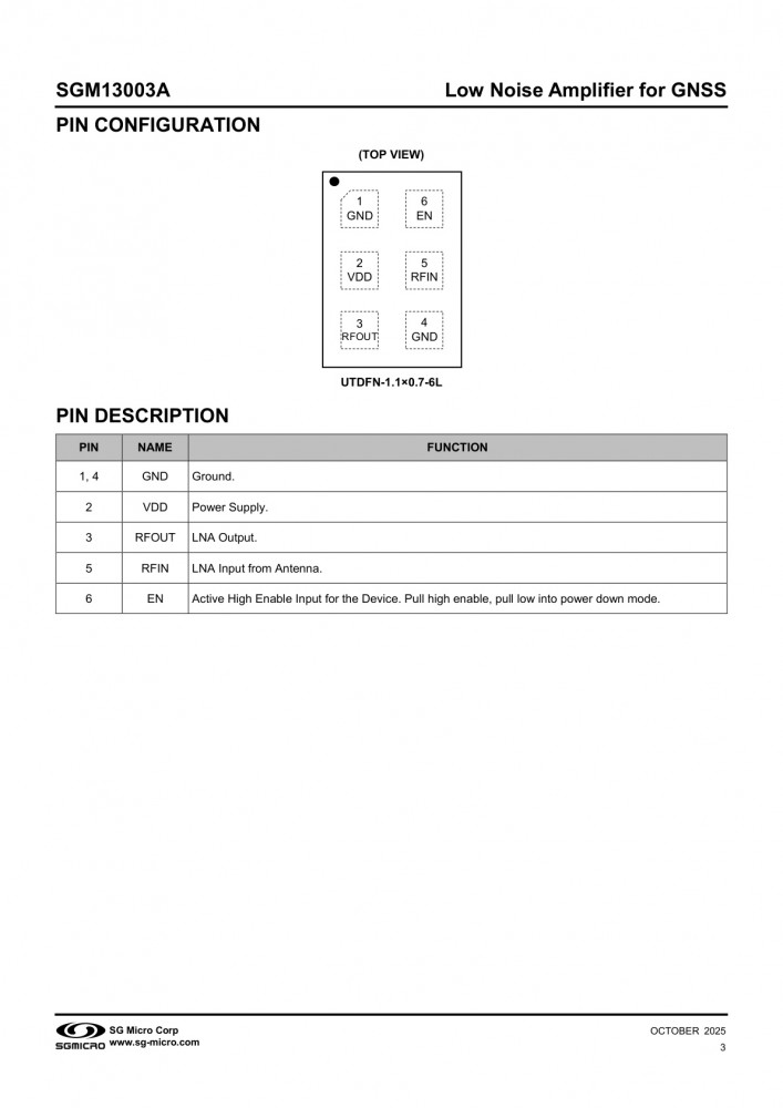 SGM13003A datasheet page 3