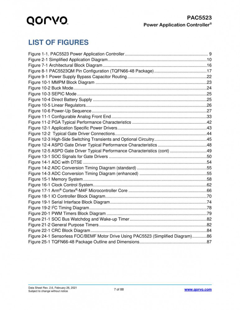 PAC5523A datasheet page 7