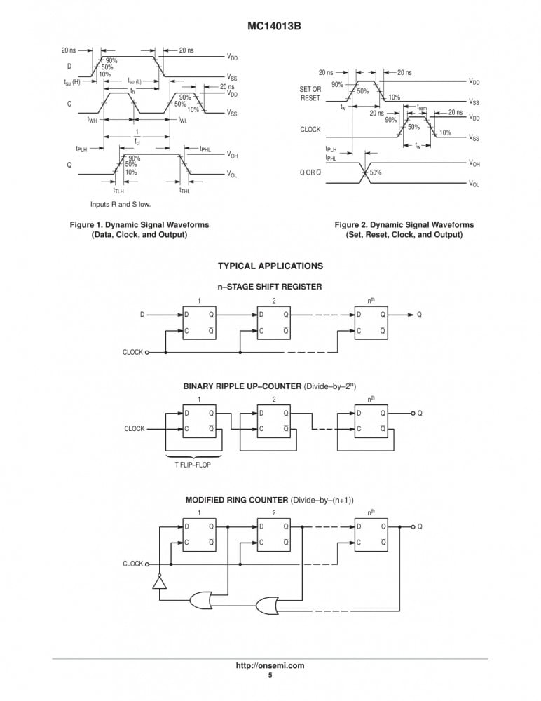 MC14013B datasheet page 5
