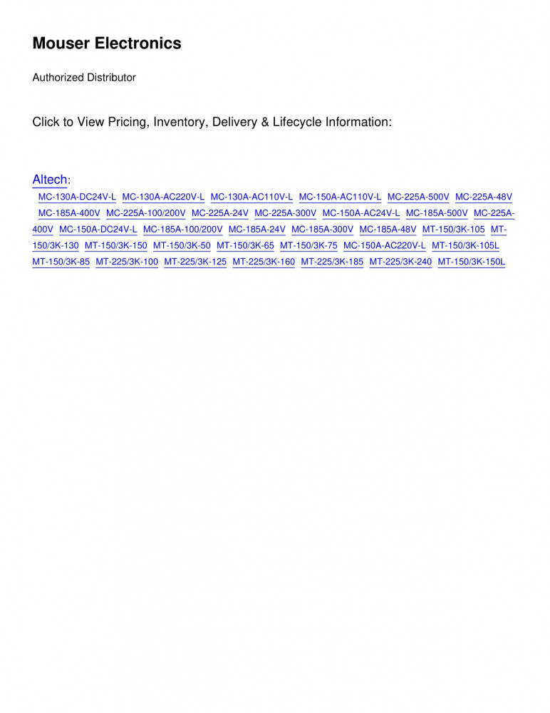 Altech product catalog page 2