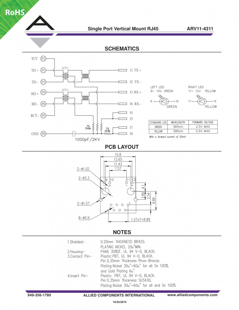ARV11-4311 technical document page 2