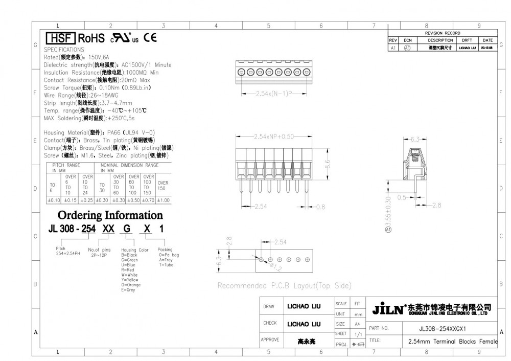 JL308-25406G01 technical document preview