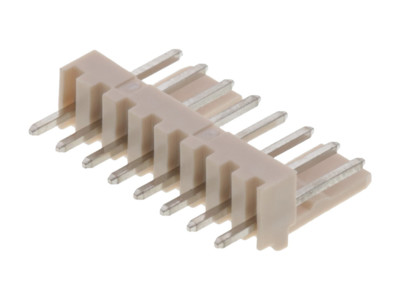 KK 254 Wire-to-Board Header, Single Row, Vertical, 8 Circuits, PA Polyamide Nylon, Tin (Sn) Plating
