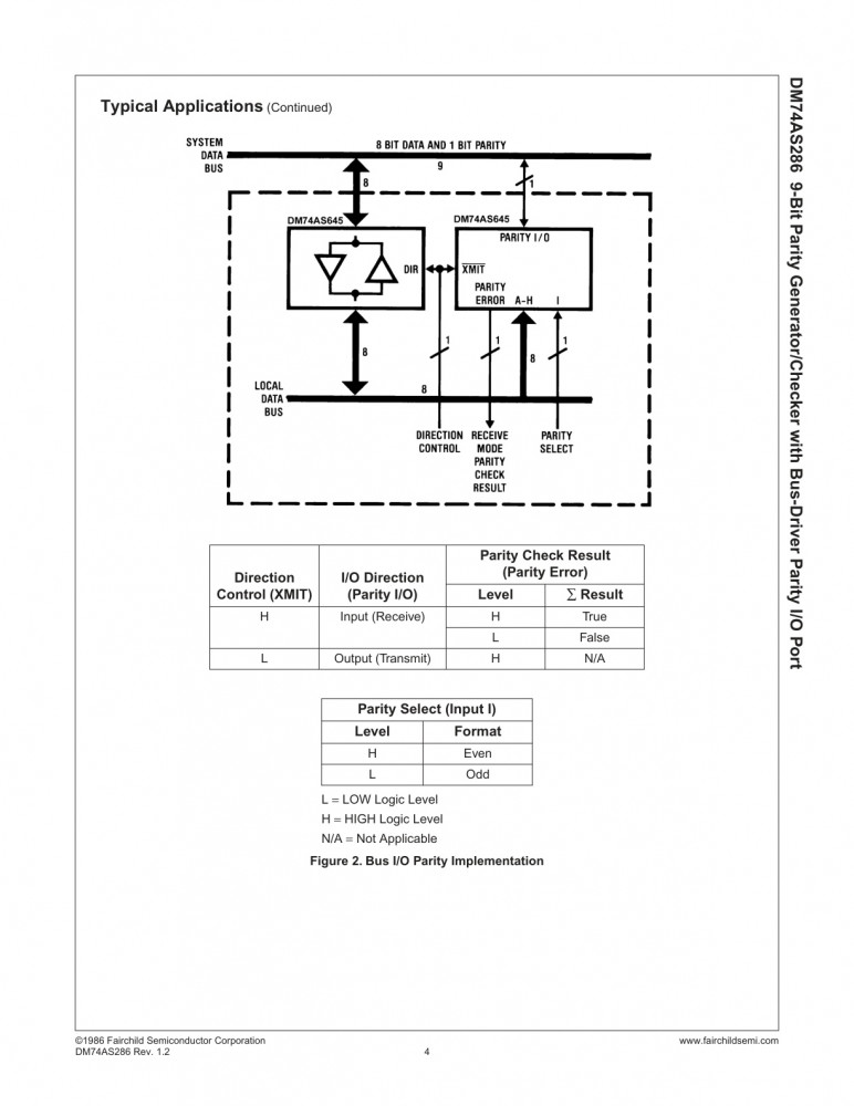 DM74AS286MX datasheet page 4