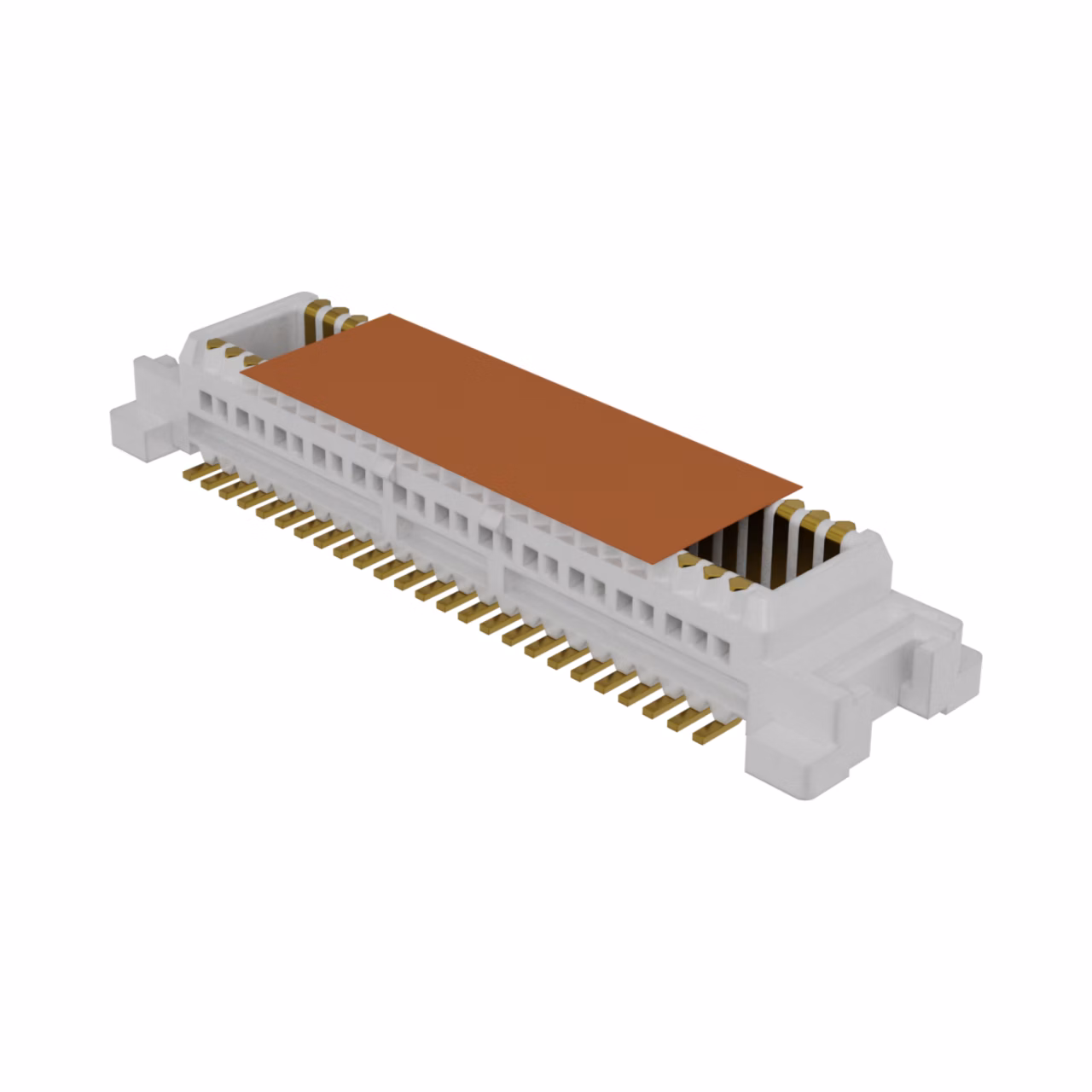 0.50mm Pitch SlimStack Plug, Surface Mount, Dual Row, Vertical, 3.00mm Stack Height, 50 Circuits, with Vacuum Pick-up Tape for sale