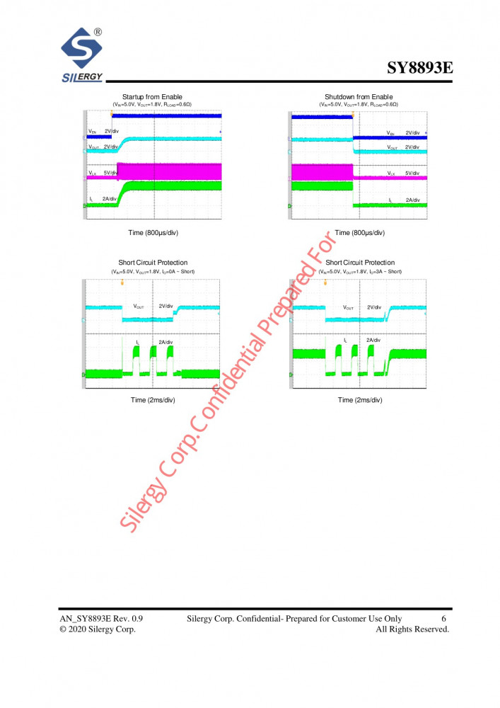 SY8893EARC datasheet page 6