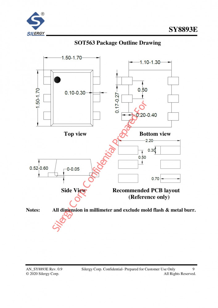 SY8893EARC datasheet page 9