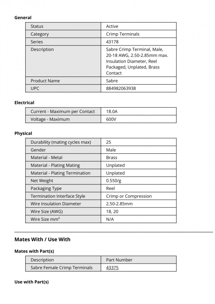 431784001 product document page 2