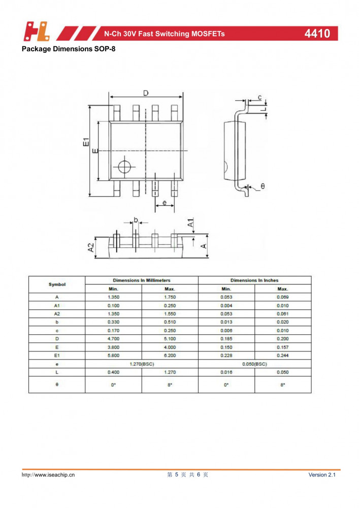 HL 4410 datasheet page 5