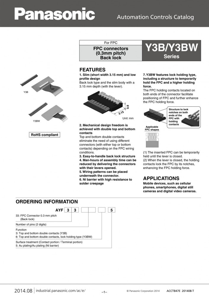 AYF332135 technical document page 1