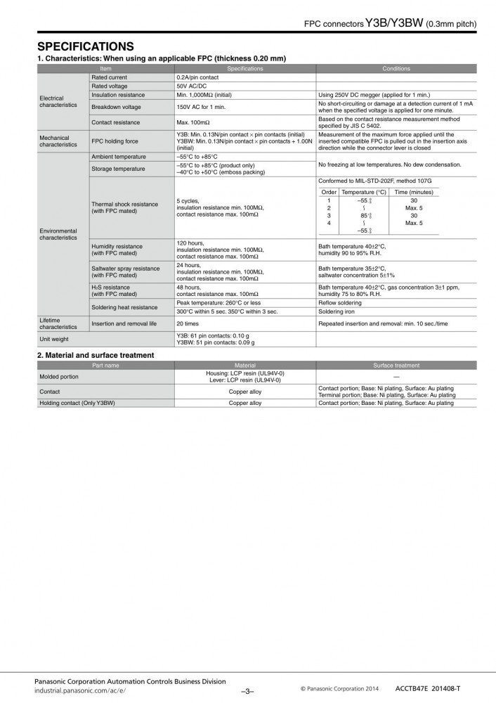 AYF332135 technical document page 3