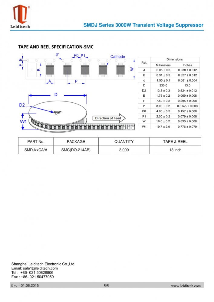 SMDJ series datasheet page 6