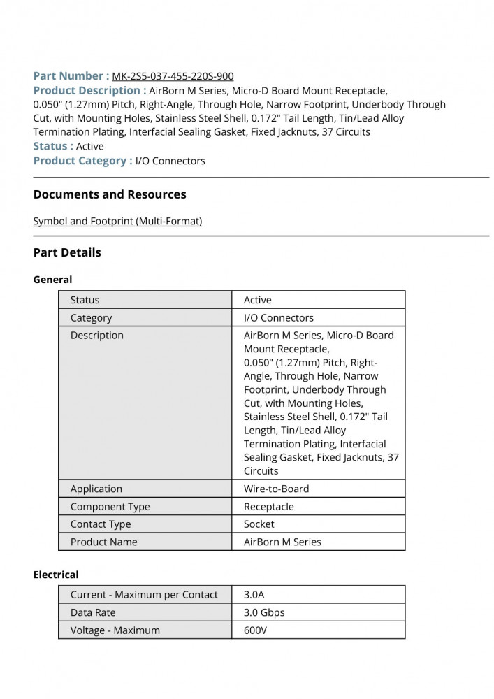 Technical document page image 1 for MK-2S5-037-455-220S-900