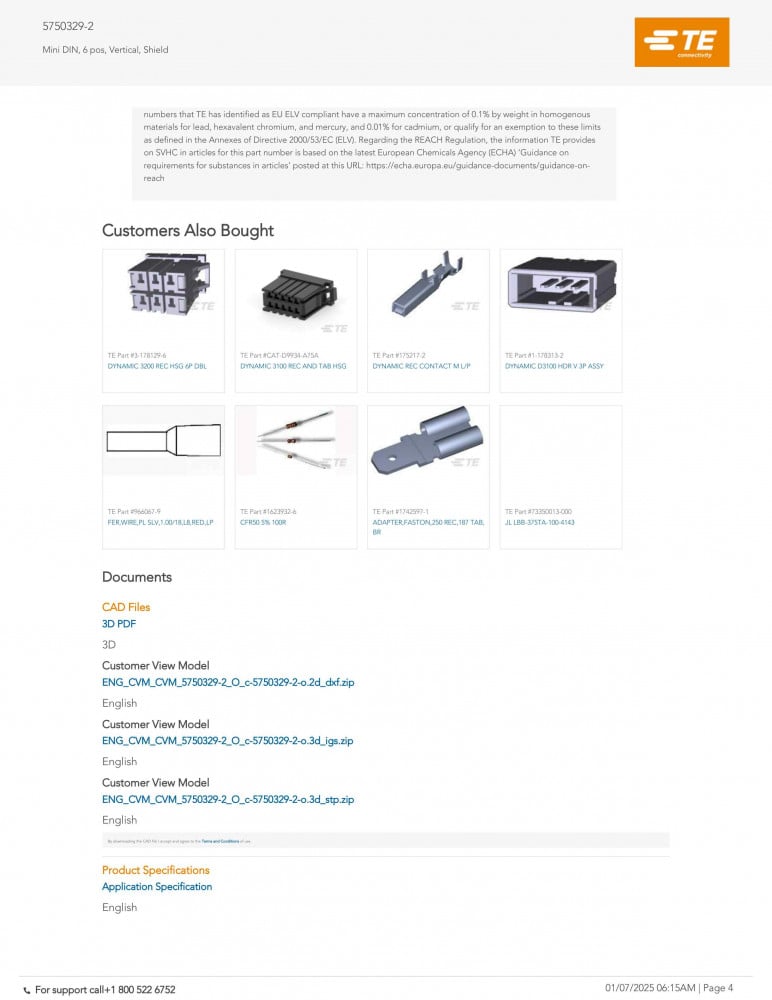 5750329-2 technical document page 4