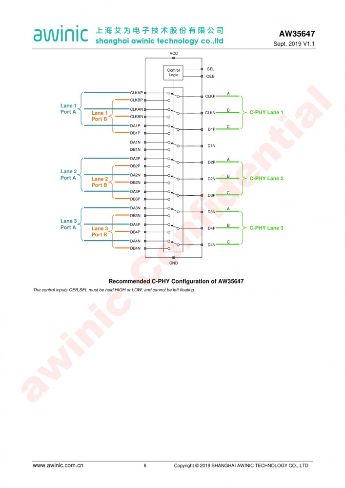 AW35647CSR datasheet page 6