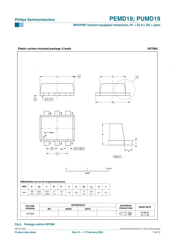 PUMD19 datasheet page 8