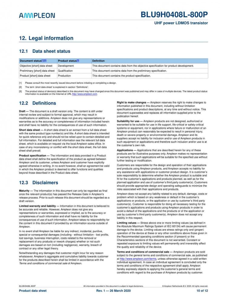 BLU9H0408L-800PU datasheet page 10