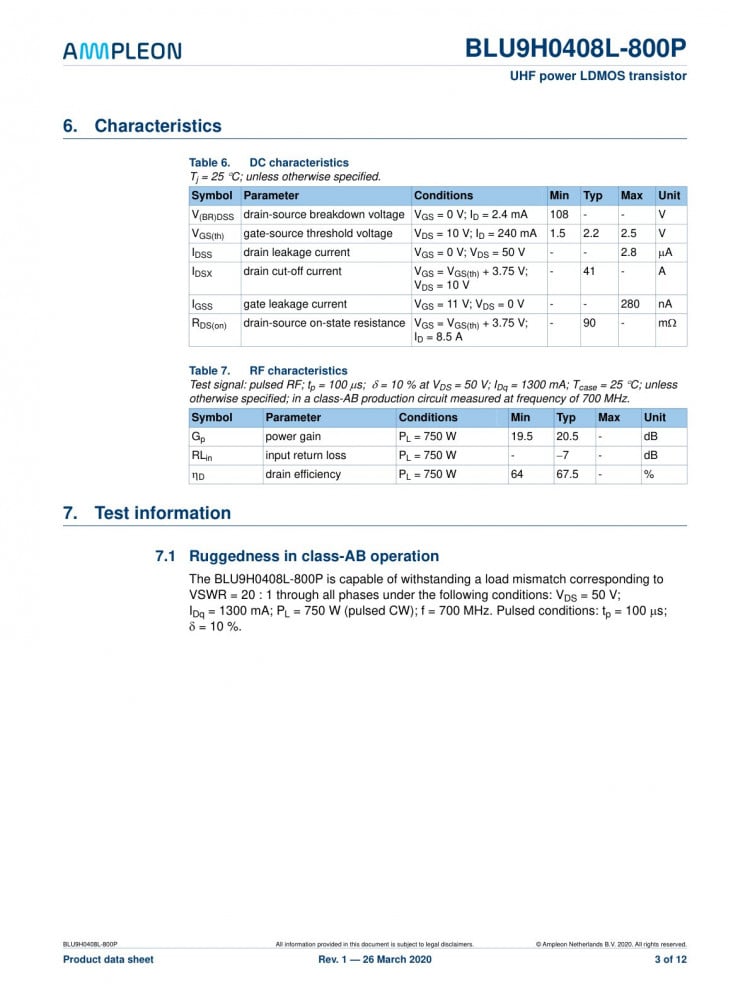 BLU9H0408L-800PU datasheet page 3