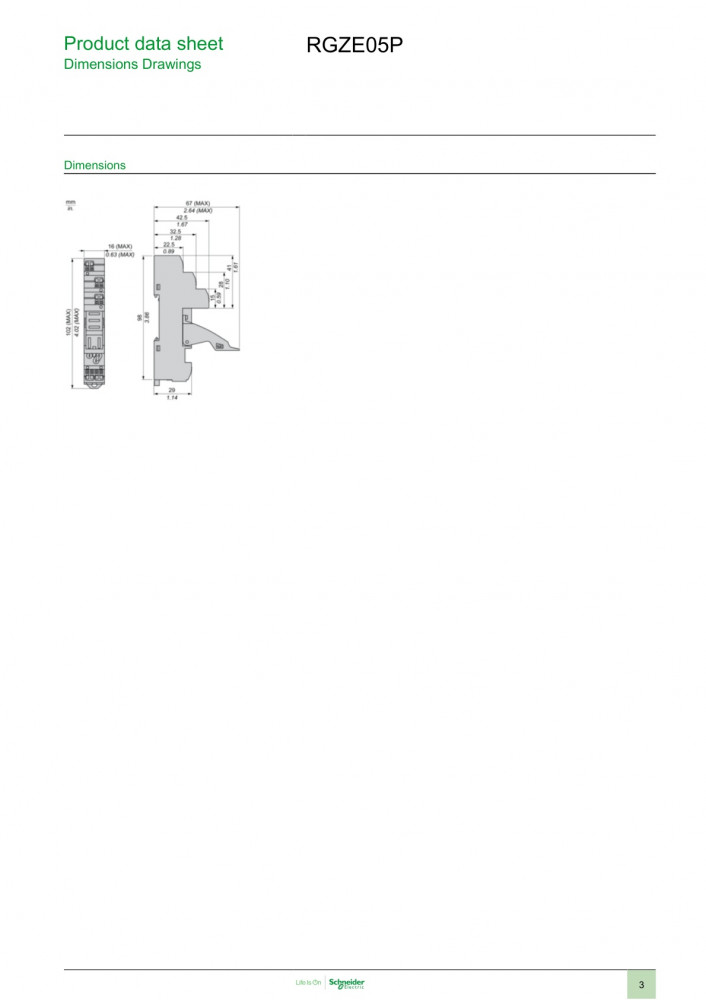 RGZE05P technical document page 3