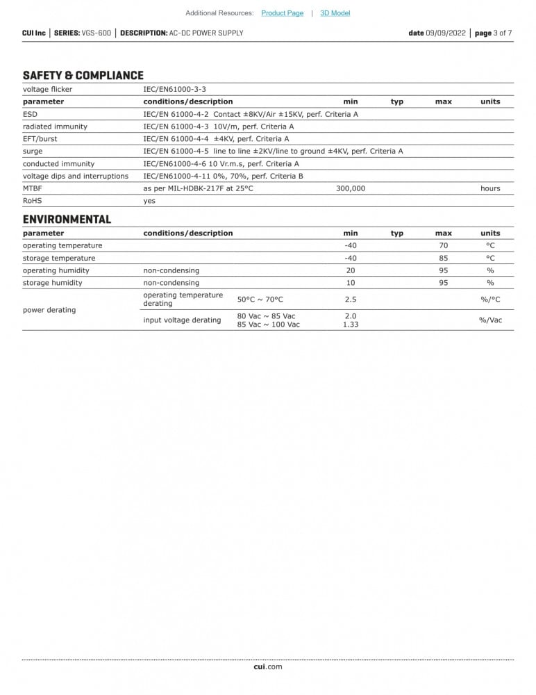 CUI VGS-600-27 datasheet page 3