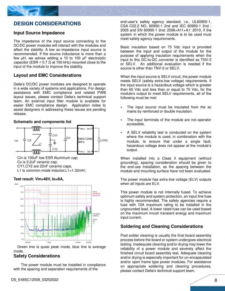 E48SC12008NRFA datasheet page 8