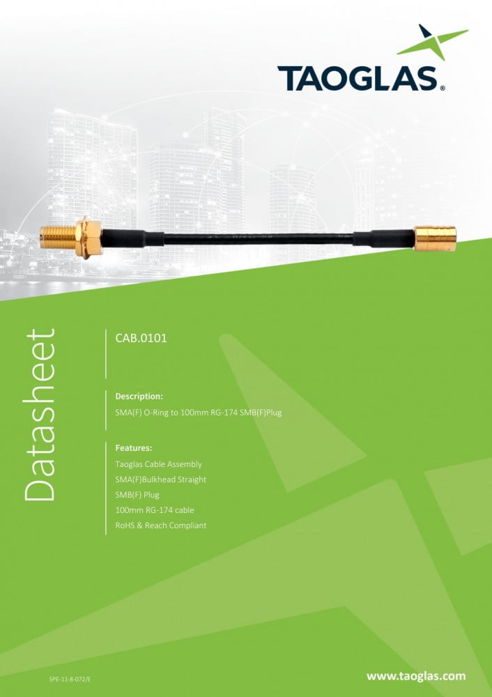 CAB.0101 technical document page 1