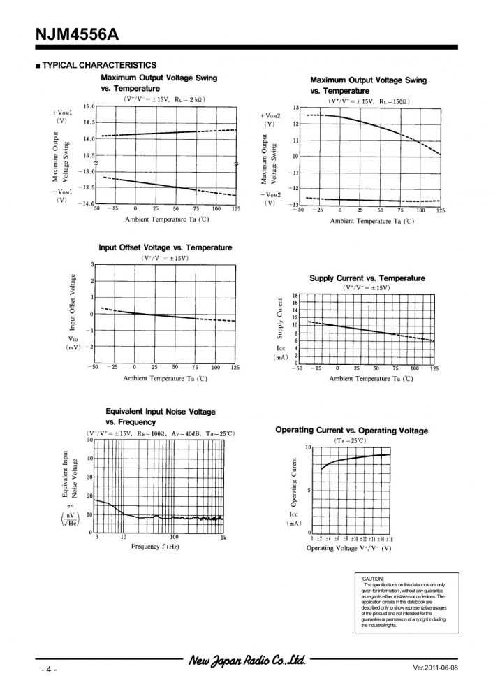NJM4556AD datasheet page 4