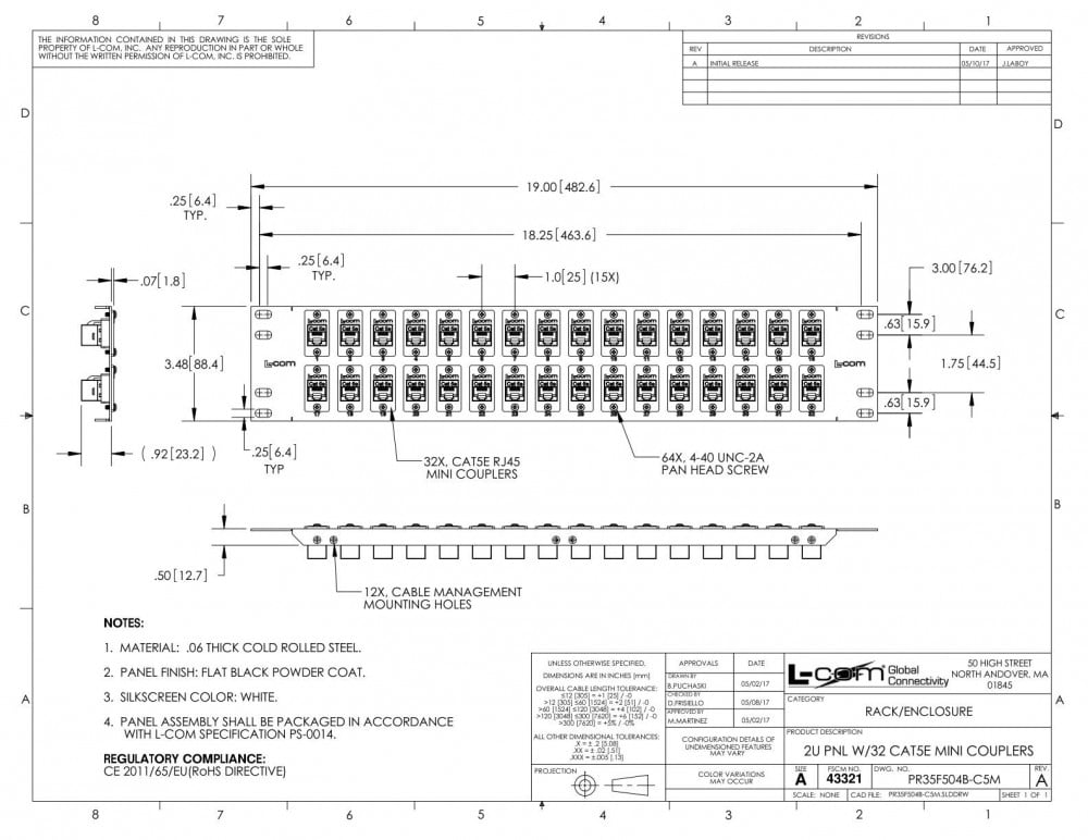 PR35F504B-C5M technical document page
