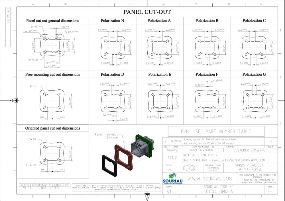 EATON 8MQ2S1M7A0U1 technical drawing page 2