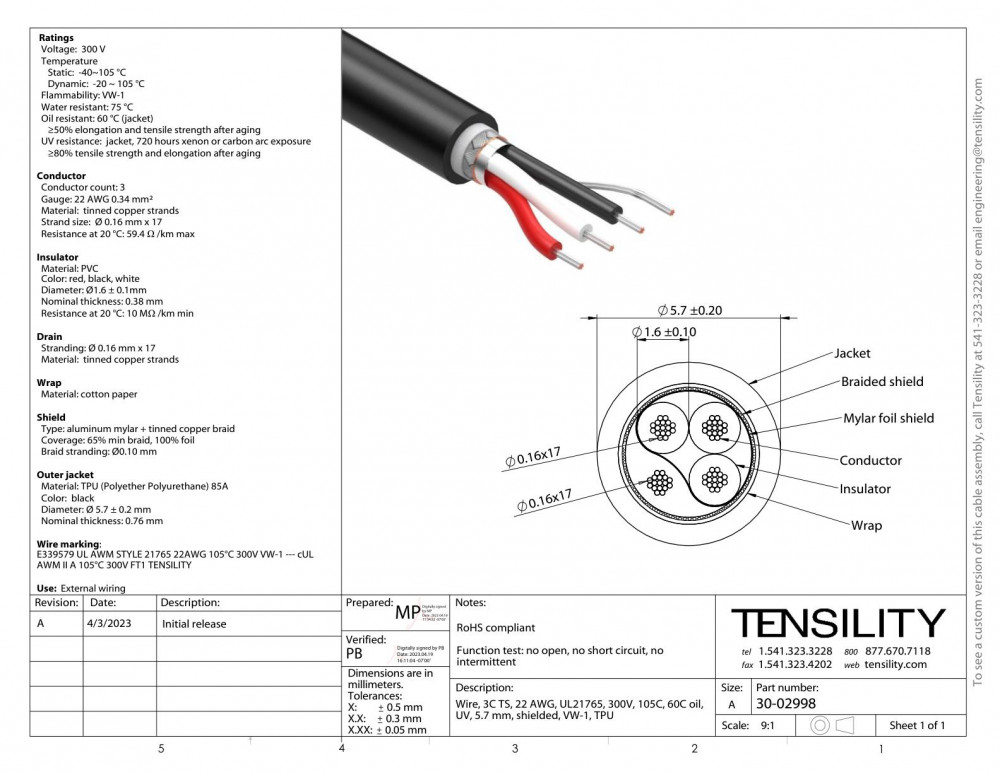30-02998 cable drawing and technical document preview