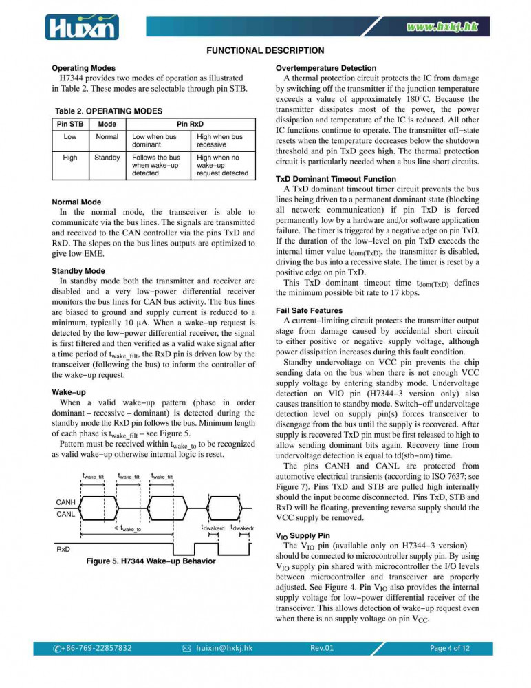 H7344 datasheet page 4