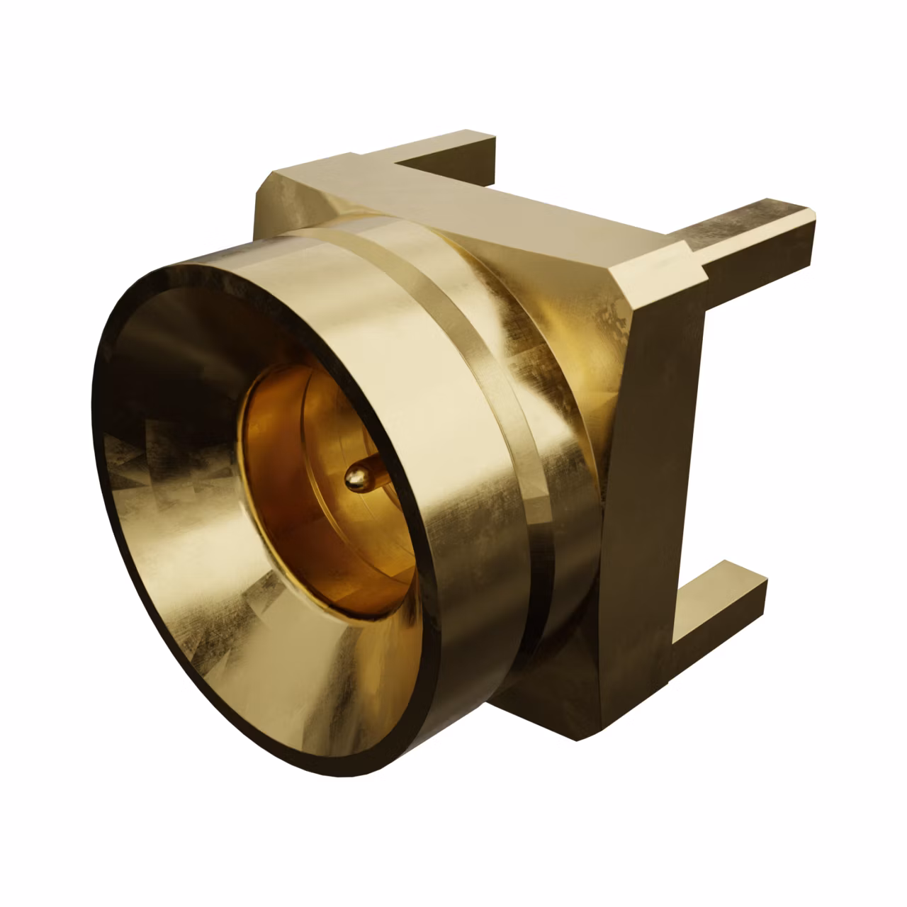 SMP Plug, Straight, Limited Detent, PCB, Through Hole with Surface Mount Contact, Tray 50 Ohms for sale