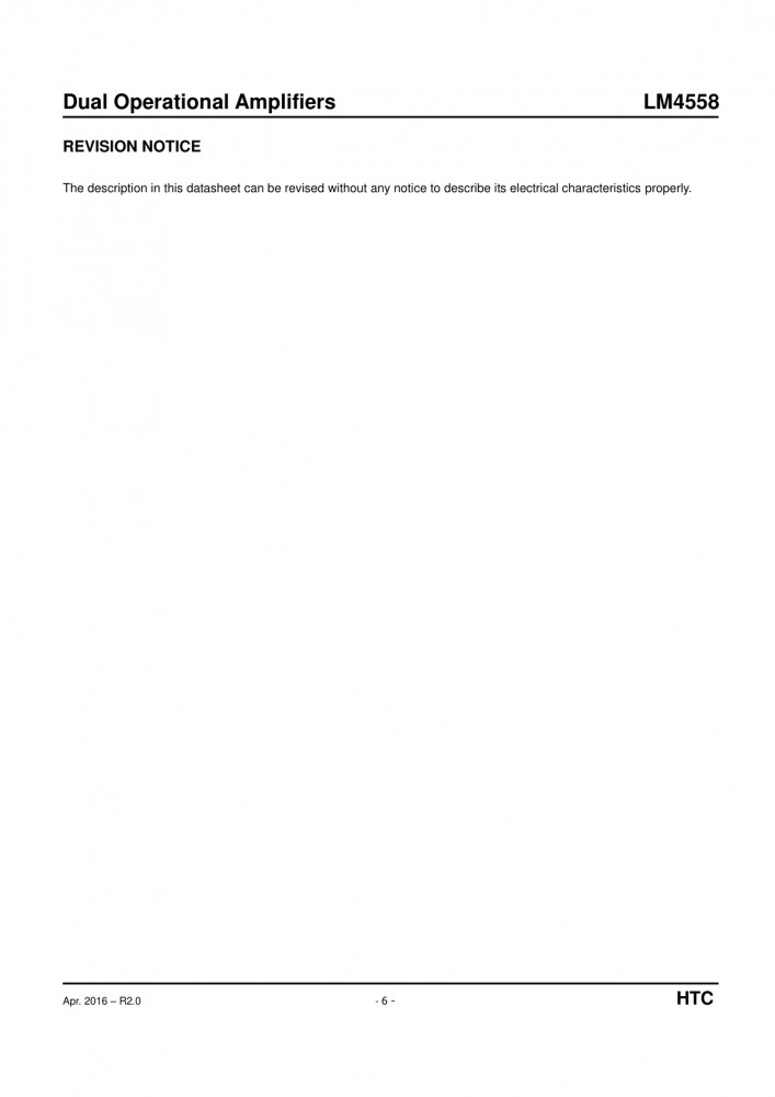 LM4558D datasheet page 6