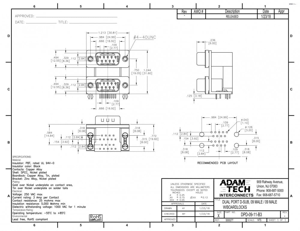 DPD-09-11-B3 technical document preview