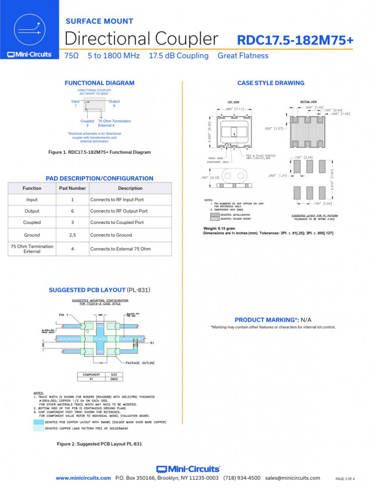 RDC17.5-182M75+ datasheet page 3