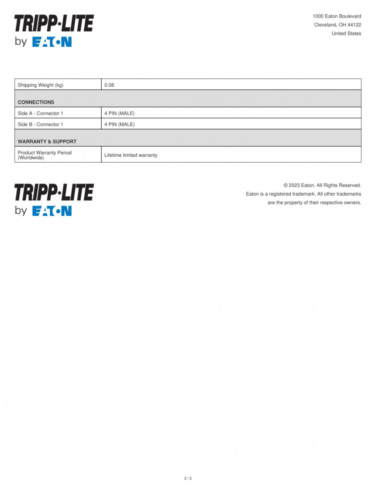 F009-006 technical document page 2