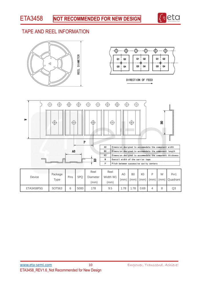 ETA3458FSG datasheet page 10