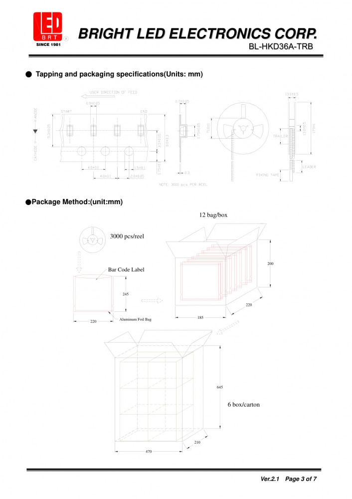 BL-HKD36A-TRB technical document page 3