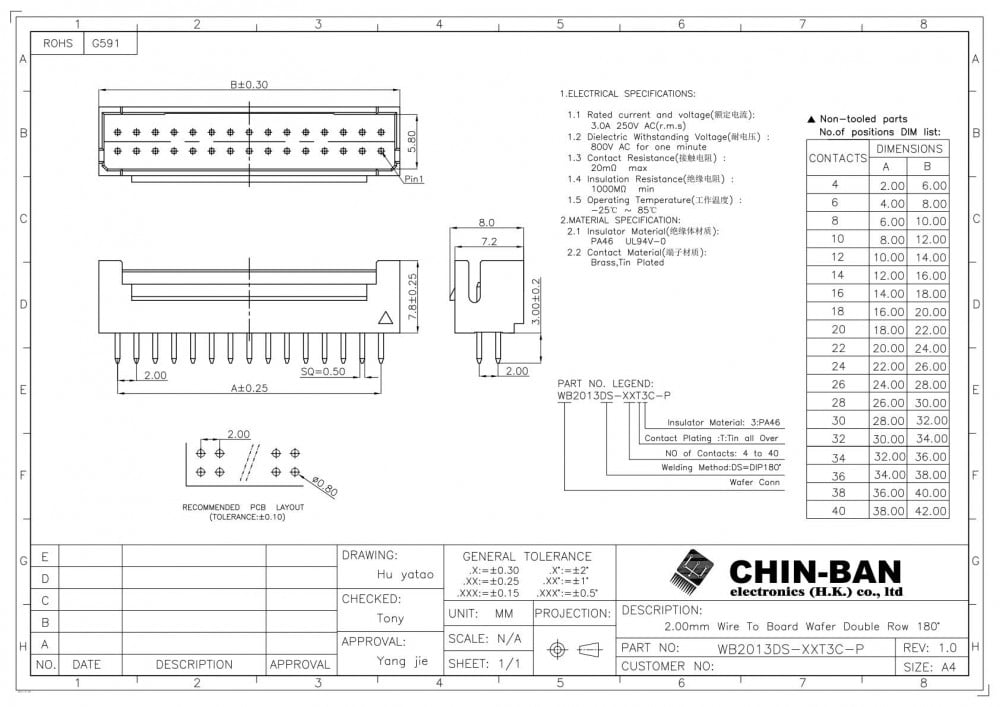 WB2013DS-18T3C-P technical document page