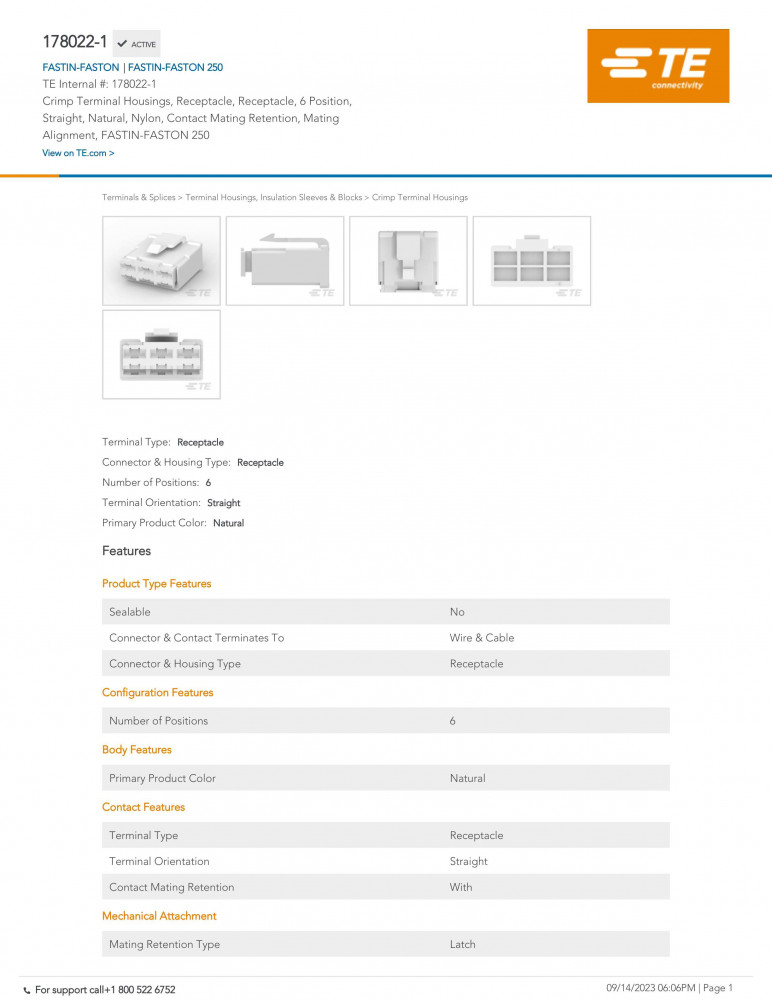 178022-1 technical document page 1