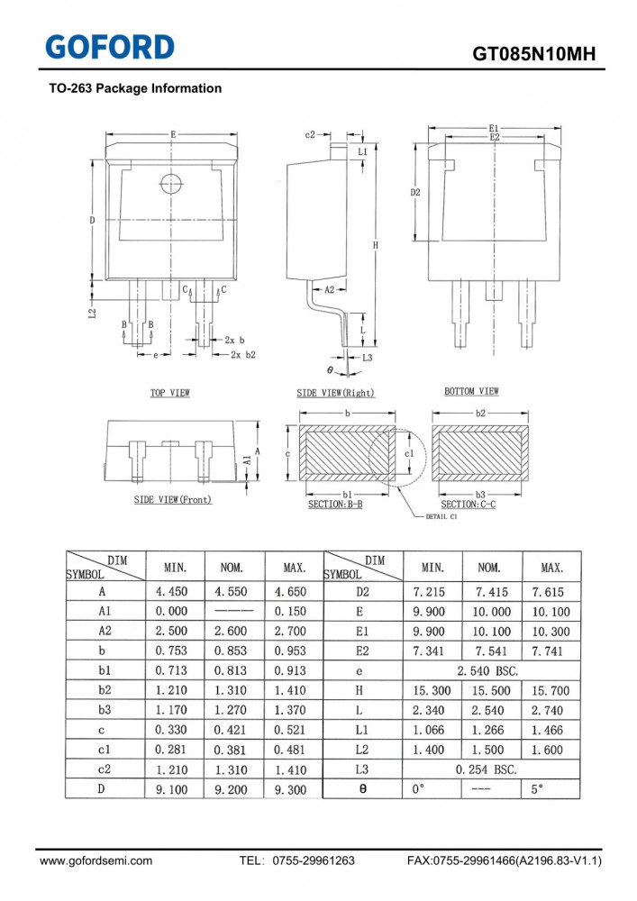 GT085N10MH datasheet page 6