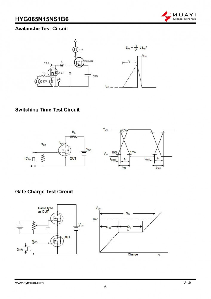 HYG065N15NS1B6 datasheet page 6