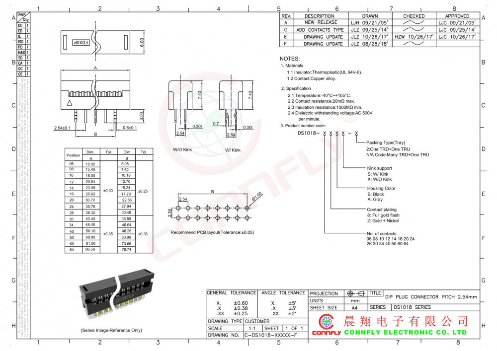 DS1018-142BX technical document preview