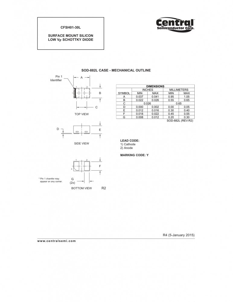 CFSH01-30L datasheet page 2