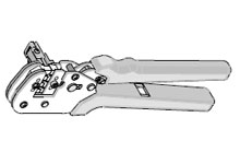 ServiceGrade Hand Crimp Tool for Field Repair only, for production use our PremiumGrade Tool for sale