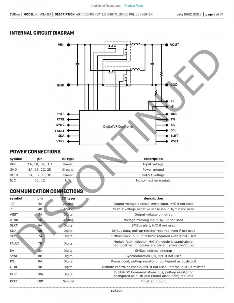 NDM3Z-90 datasheet page 2
