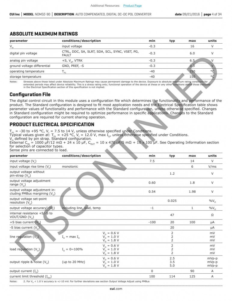 NDM3Z-90 datasheet page 4
